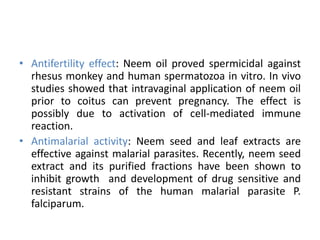 2. azadriachata indica(neem) | PPTX