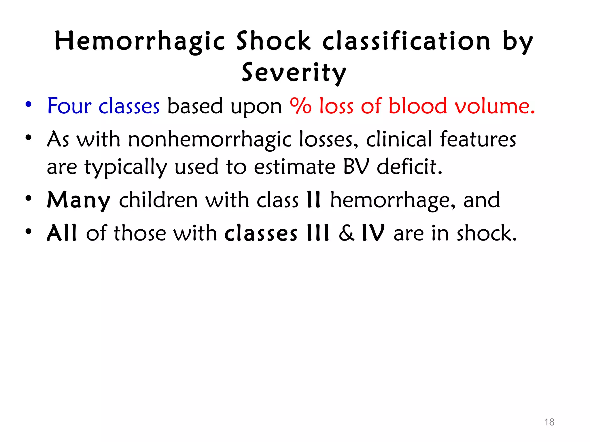 pediatric shock and shock management | PPT