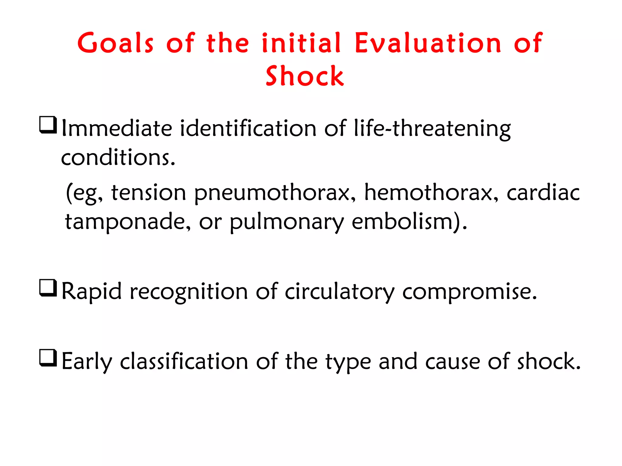 pediatric shock and shock management | PPT | Heart and Cardiovascular ...