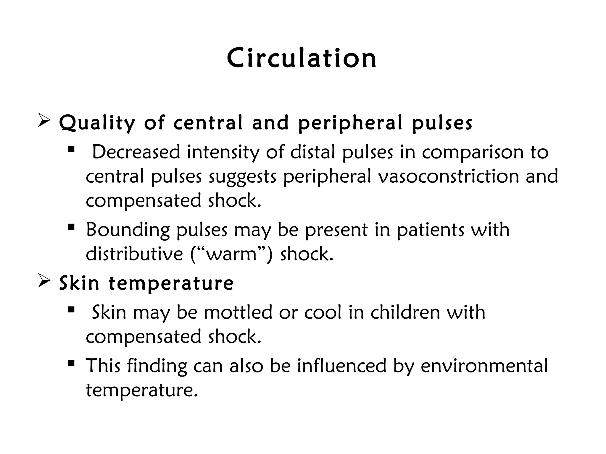 pediatric shock and shock management | PPT