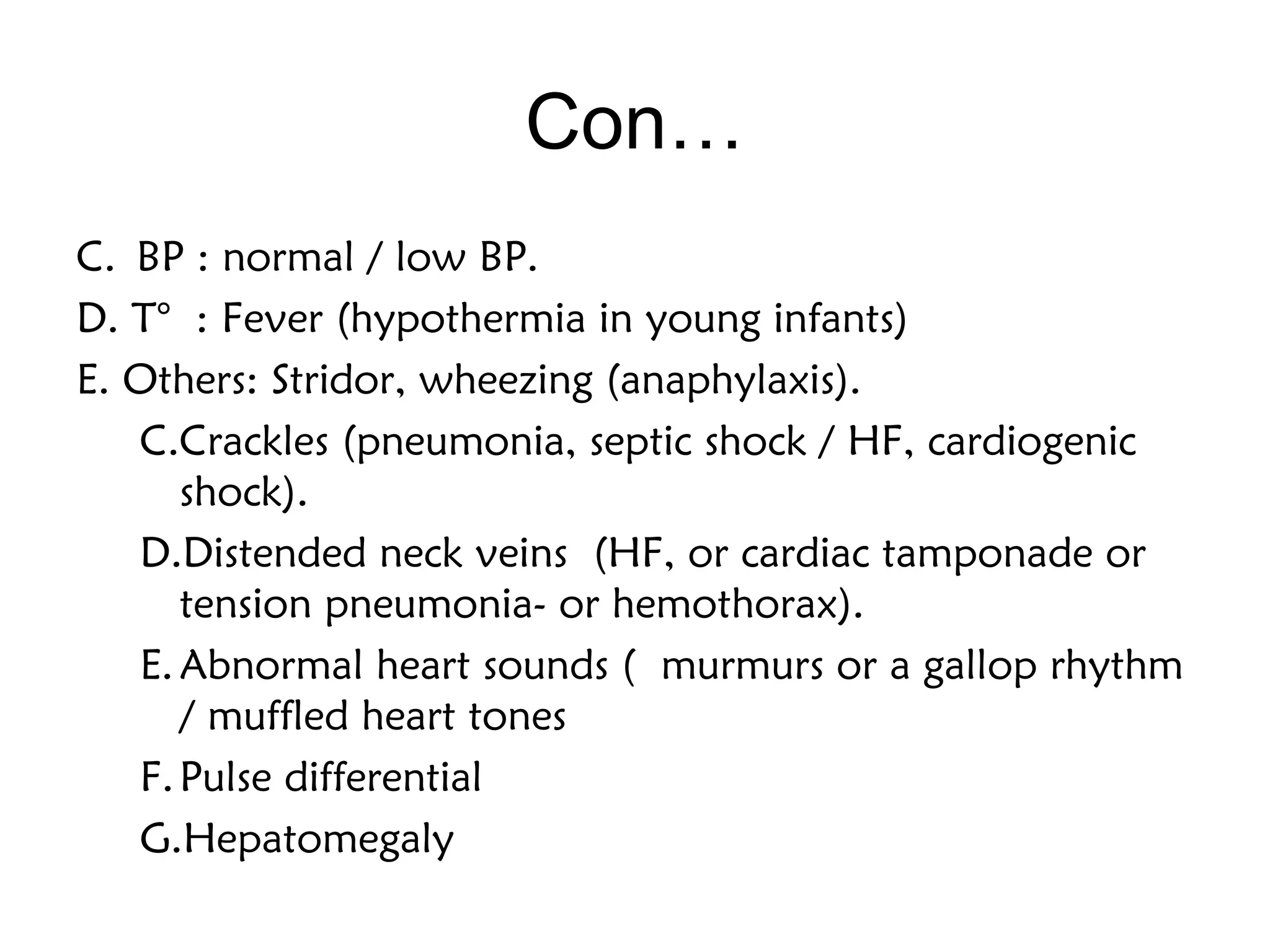 pediatric shock and shock management | PPT