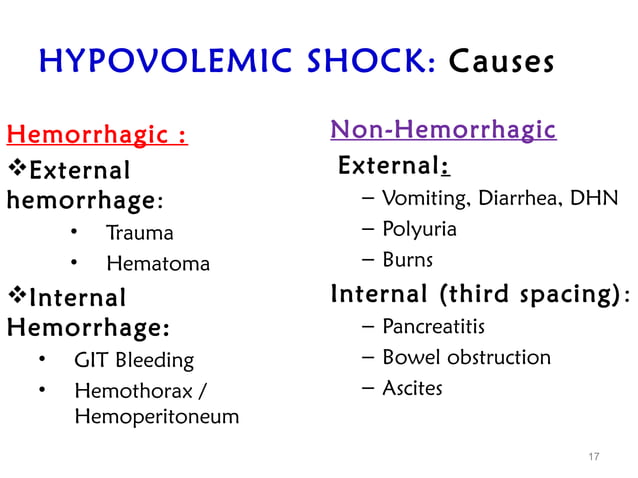 pediatric shock and shock management | PPT | Heart and Cardiovascular ...