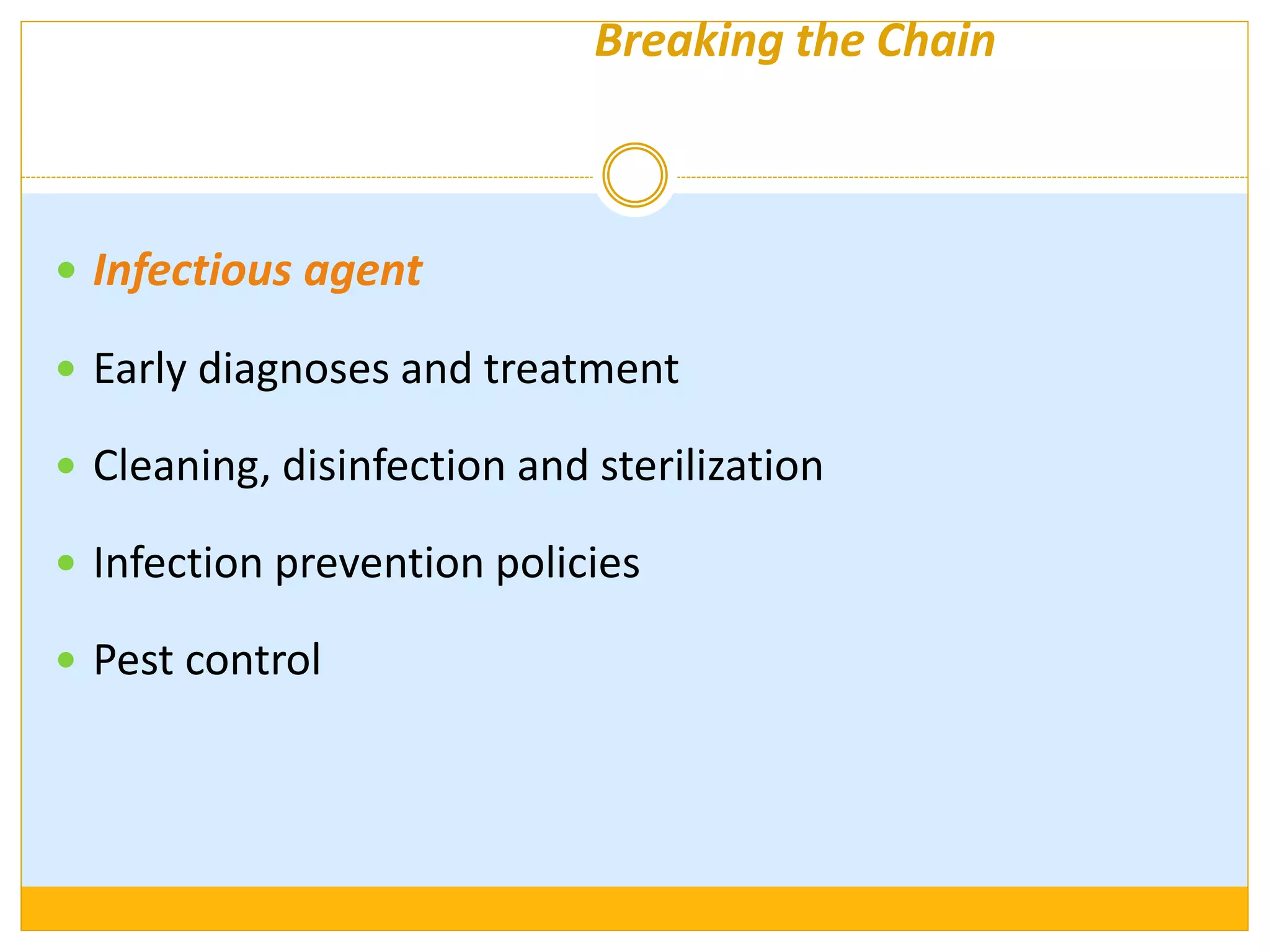 1.DYNAMICS OF DISEASE TRANSMISSION AND CHAIN OF INFECTIONS | PPTX