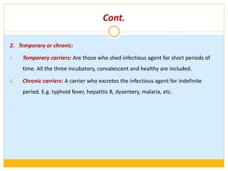 1.DYNAMICS OF DISEASE TRANSMISSION AND CHAIN OF INFECTIONS | PPTX