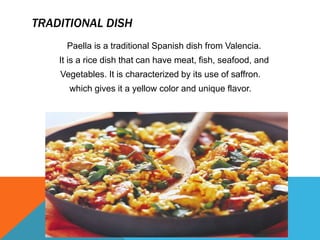 Introduction to Spanish food | PPT