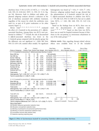 Saccharomyces boulardii in the prevention of antibiotic-associated diarrhoea | PDF