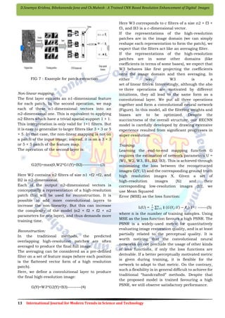 A Trained CNN Based Resolution Enhancement of Digital Images | PDF