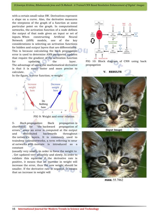 A Trained CNN Based Resolution Enhancement of Digital Images | PDF
