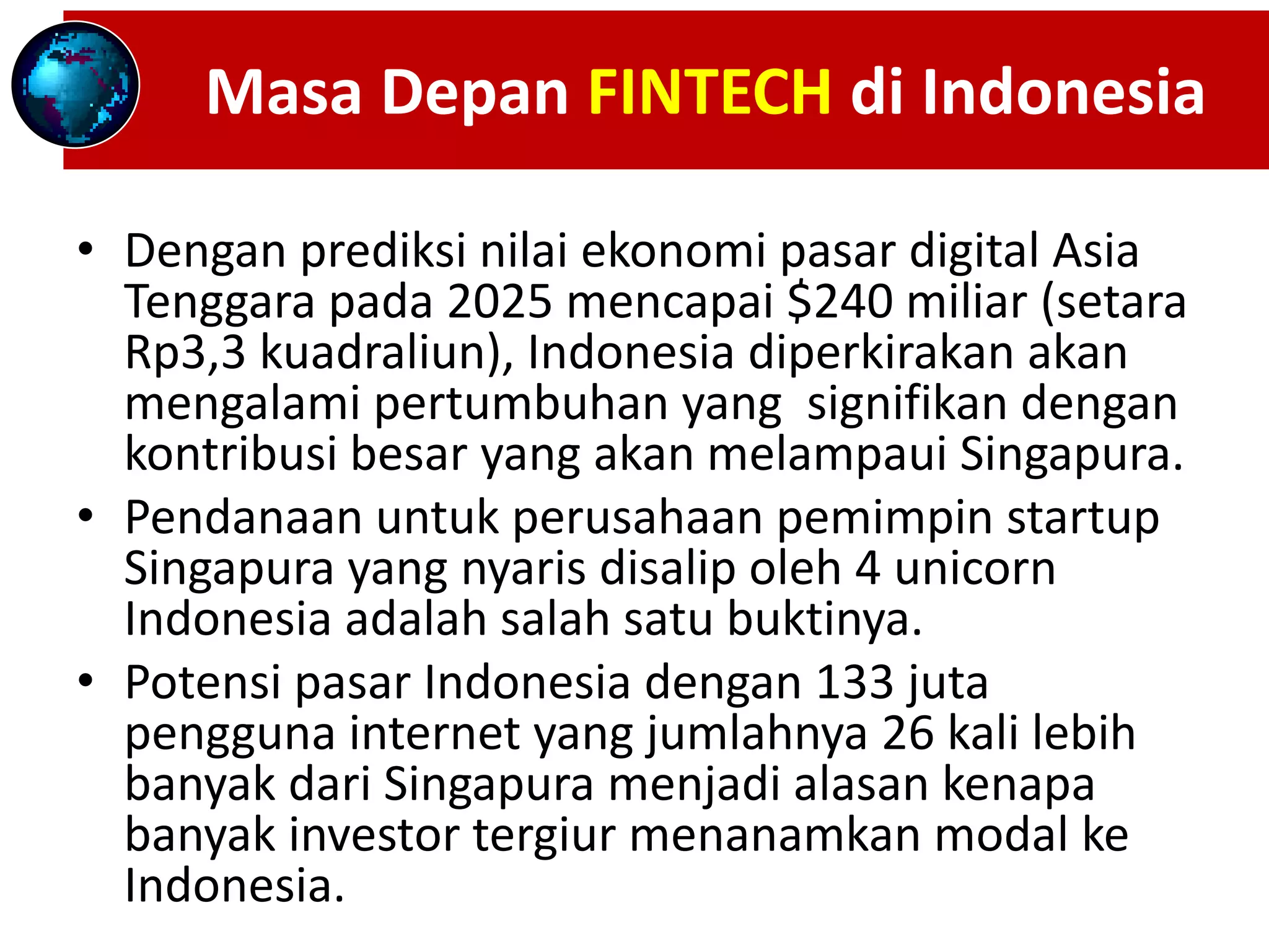 Trend Perkembangan Fintech Tahun 2025_ Materi Training "Financial Technology" | PPTX