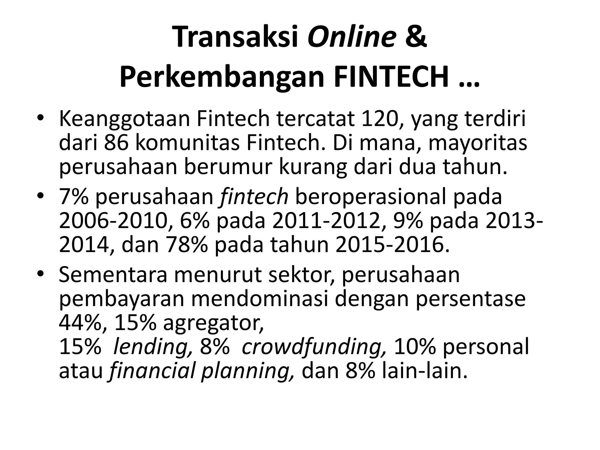 Trend Perkembangan Fintech Tahun 2025_ Materi Training "Financial Technology" | PPTX