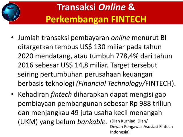 Trend Perkembangan Fintech Tahun 2025_ Materi Training "Financial Technology" | PPTX