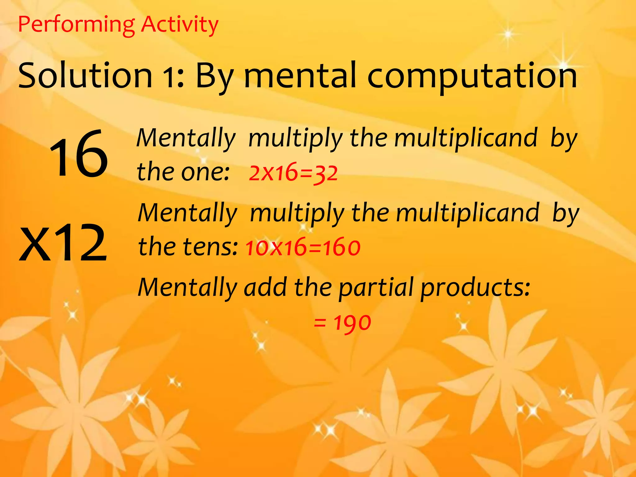 2.multiplyingmentally2-digitby2digitnumberswithproductup200 - copy | PPTX