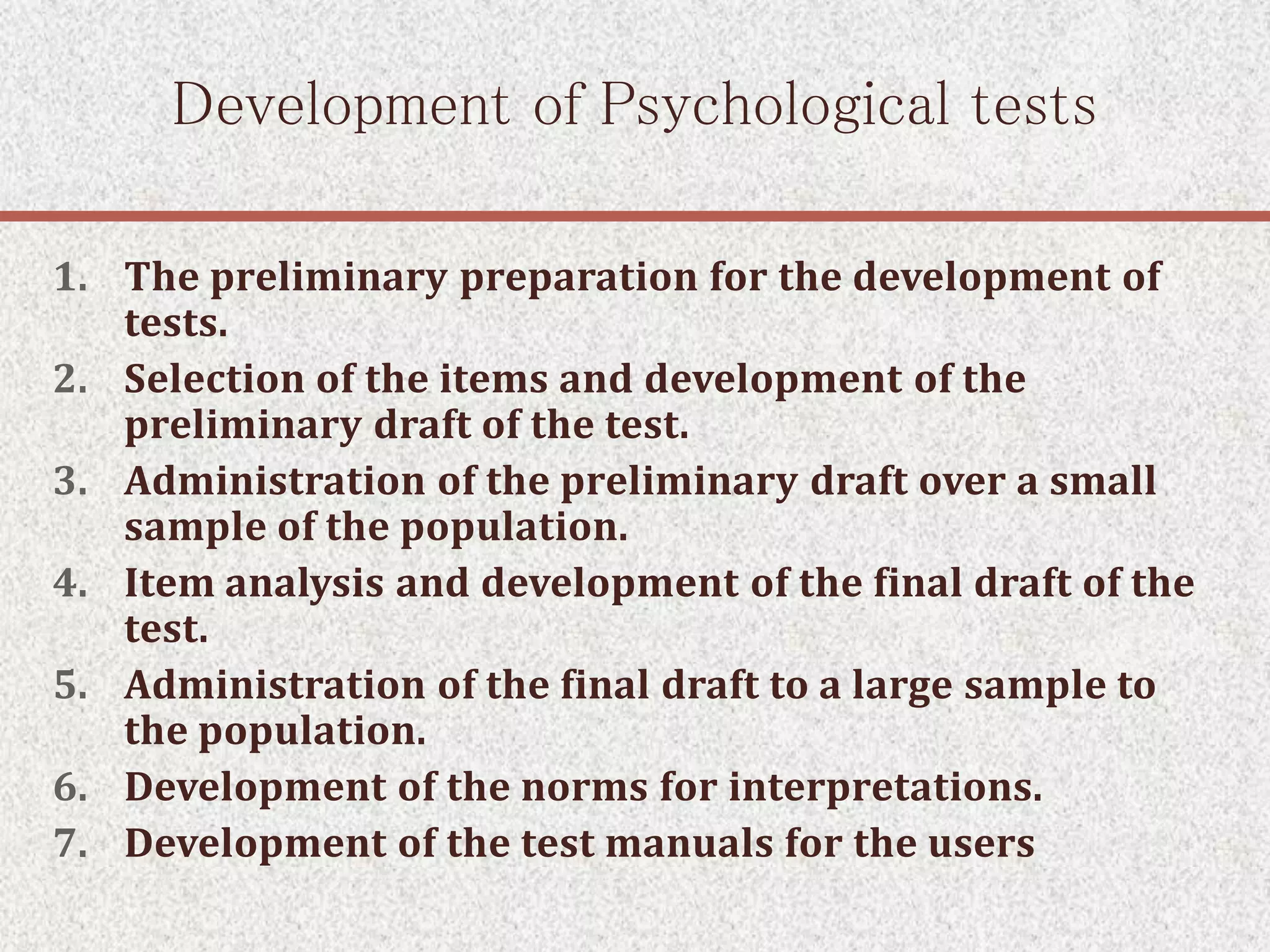 2. development of psychological tests s.lakshmanan psychologist | PDF
