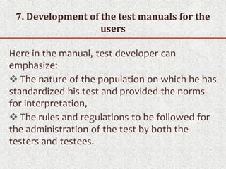 2. development of psychological tests s.lakshmanan psychologist | PPT