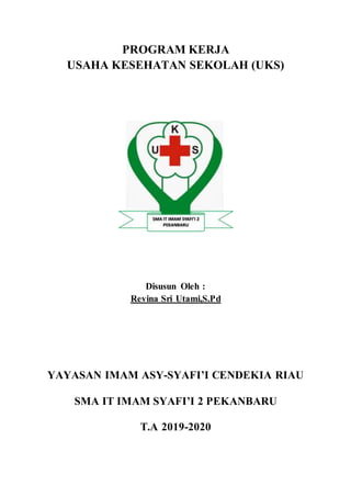 COVER PROGRAM KERJA UKS | DOCX