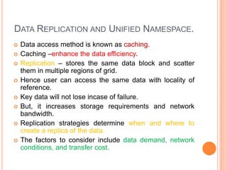 Data Intensive Grid Service Model | PPTX