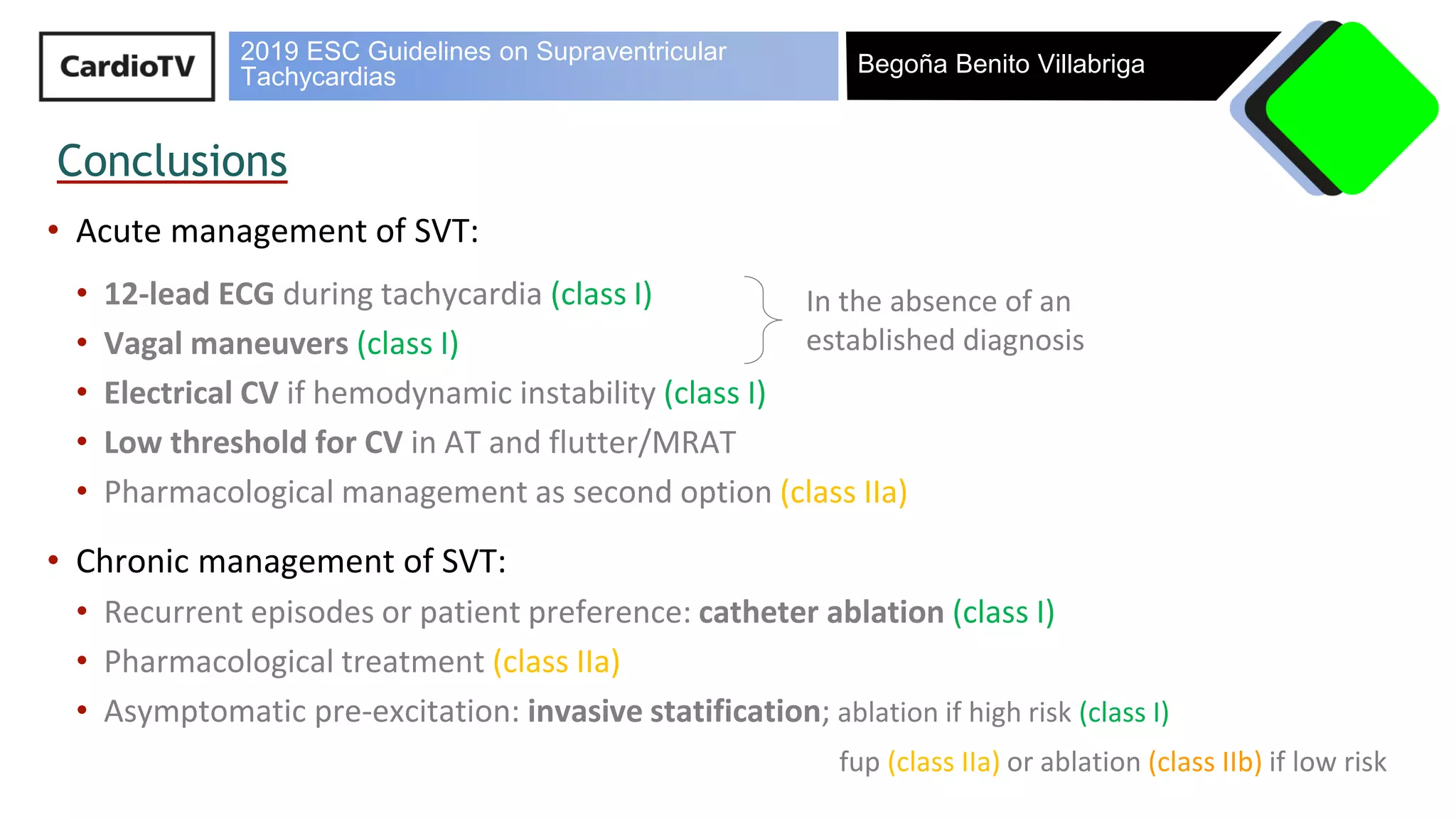 2019 ESC Guidelines on supraventicular tachycardias | PDF