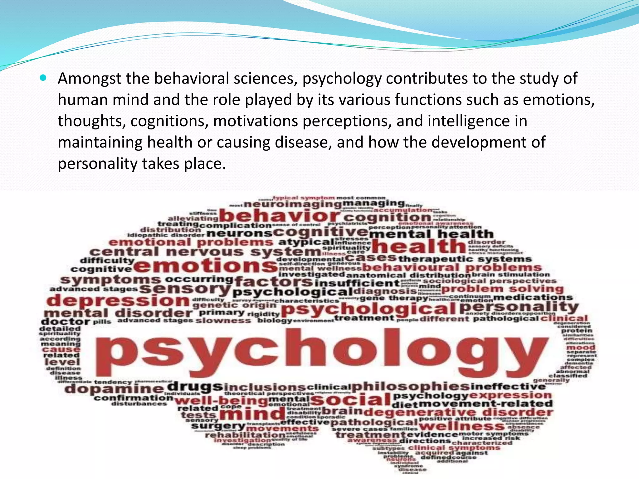 1. introduction to behavioral sciences | PPTX