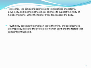 1. introduction to behavioral sciences | PPTX