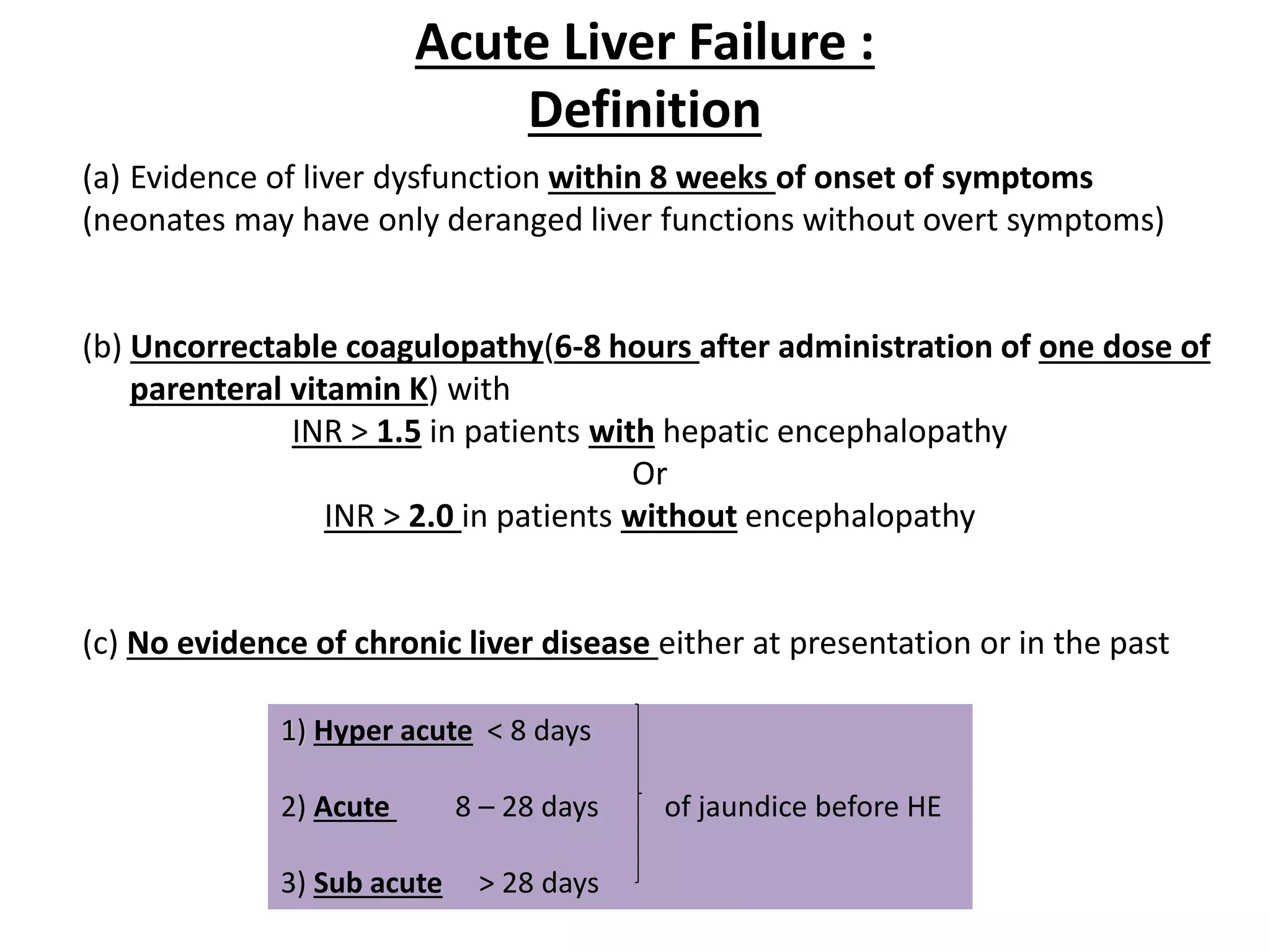 Pediatric Acute Liver Failure | PPTX