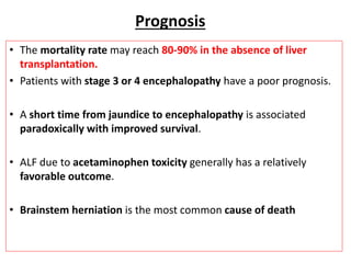 Pediatric Acute Liver Failure | PPTX