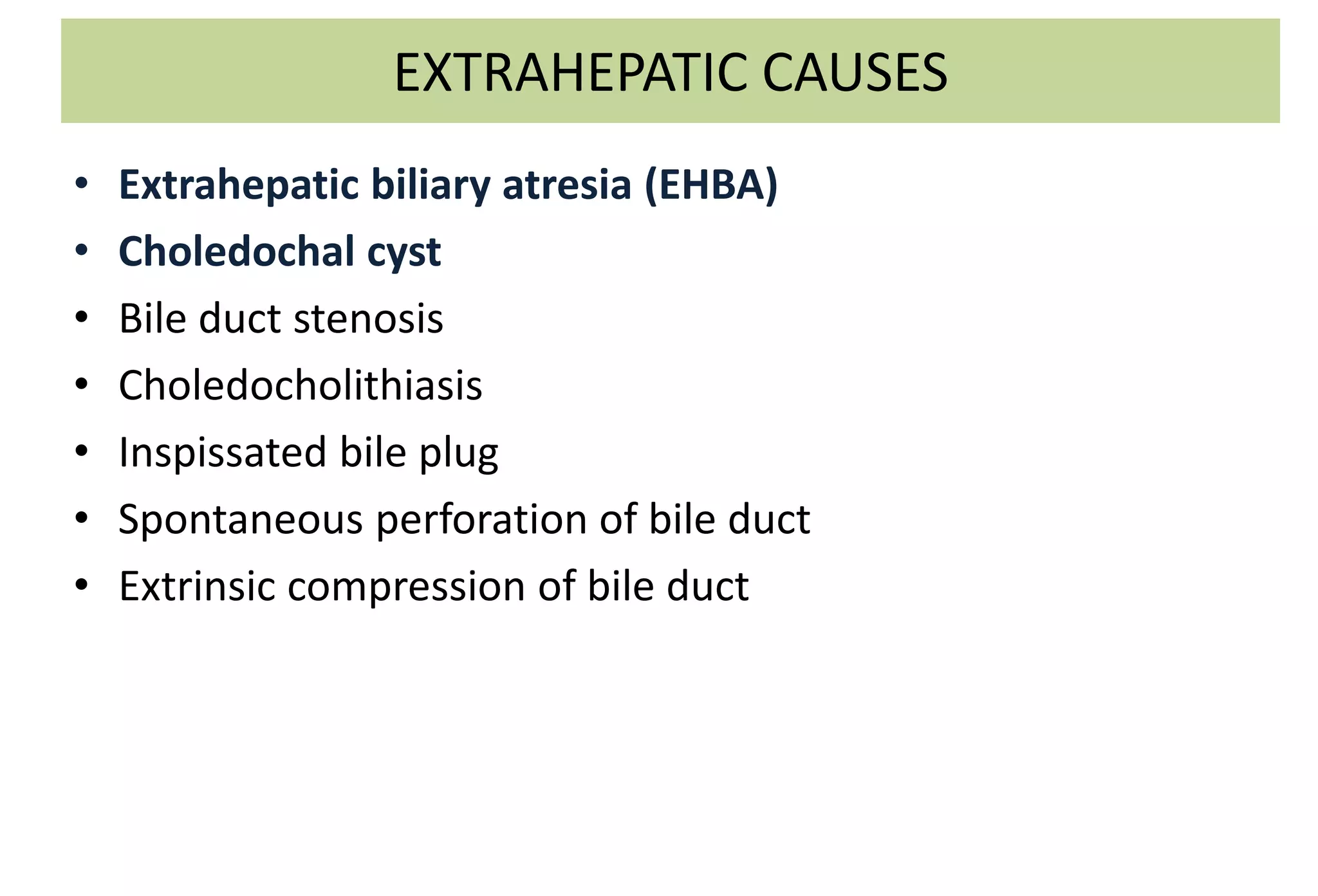 Neonatal Cholestasis | PPTX
