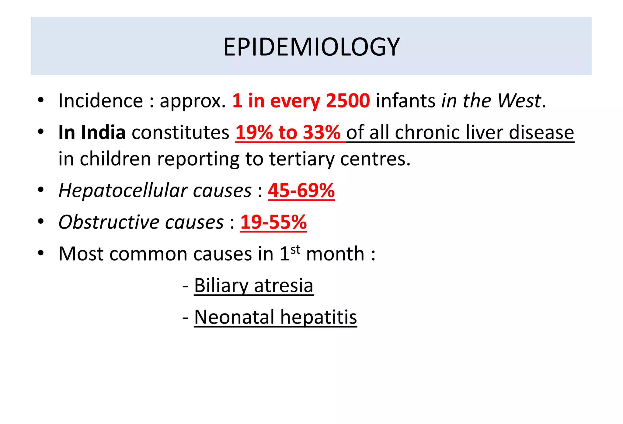 Neonatal Cholestasis | PPTX