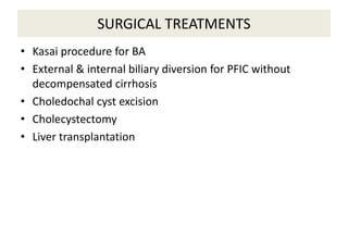 Neonatal Cholestasis | PPTX