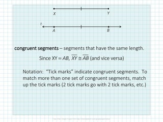 2.2 Segment Addition Postulate | PDF | Science