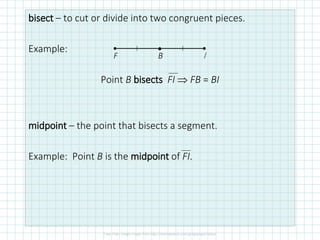 2.2 Segment Addition Postulate | PDF | Science