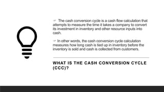 Cash Conversion Cycle (CCC) | PPTX