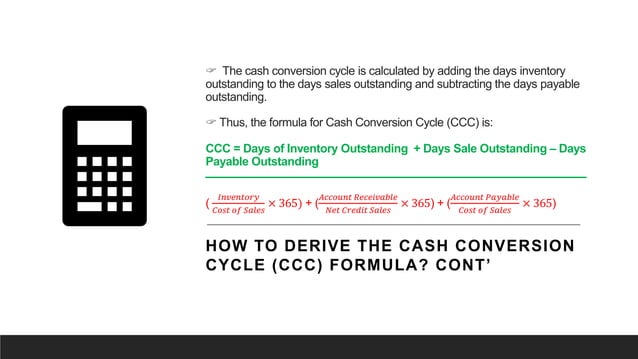 Cash Conversion Cycle (CCC) | PPTX