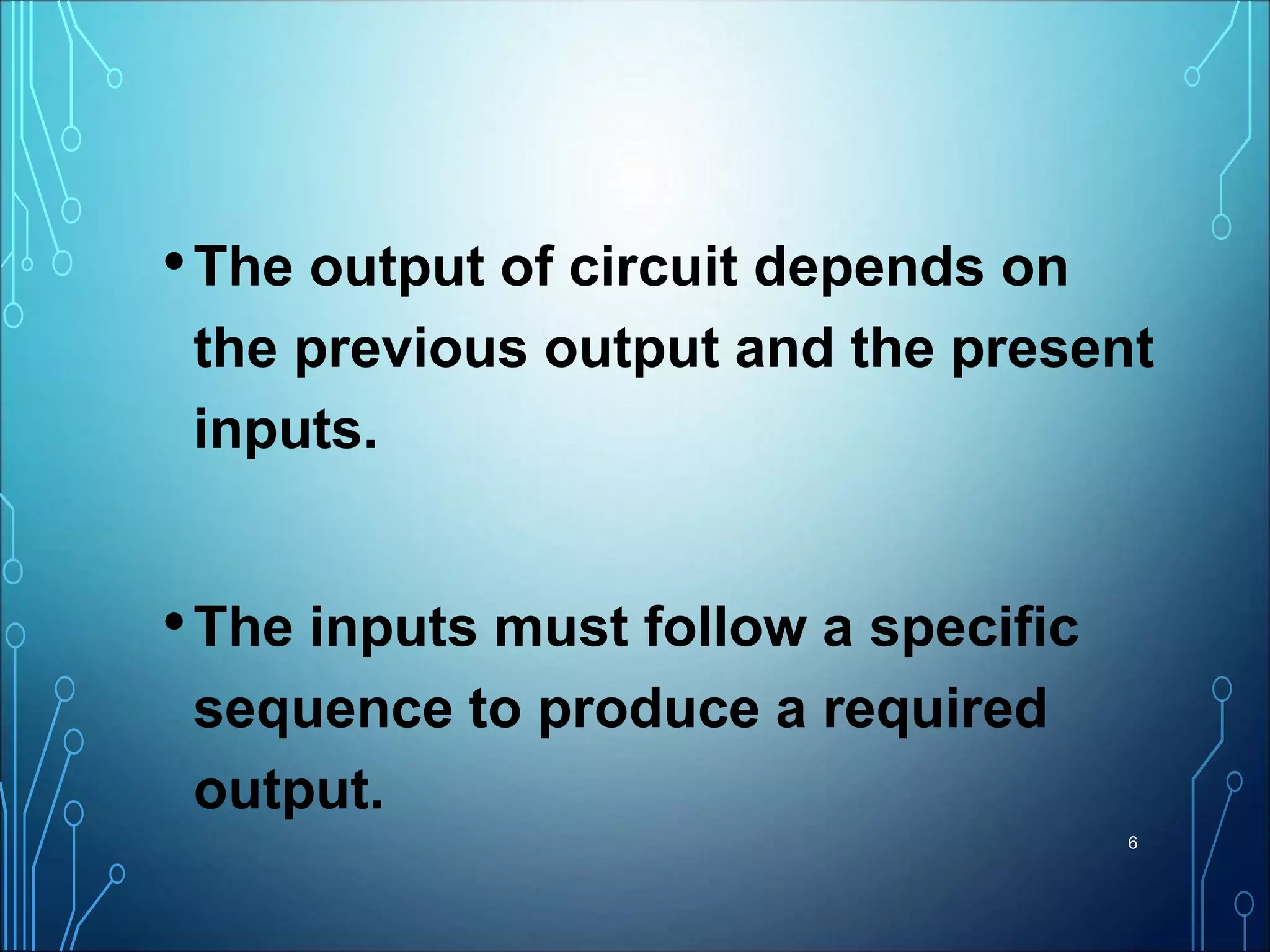 Sequential circuit | PPT