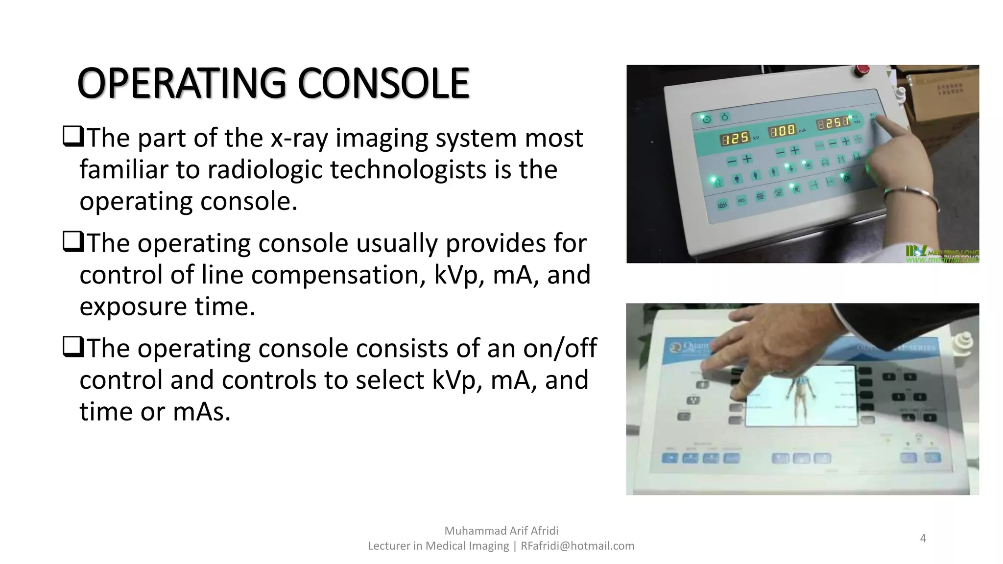 x ray imaging system overview | PDF