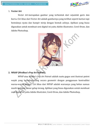 Animasi 2D dan 3D menerapkan teknik pembuatan gambar object sederhana ...