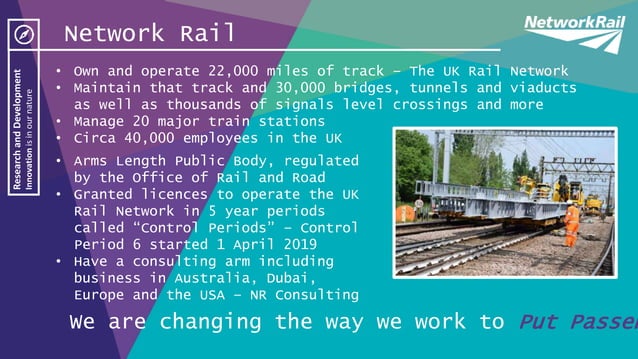 Network Rail & Innovate UK: Background to the Network Rail Challenges ...