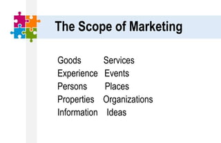 Core Marketing Concepts & Terms | PPTX
