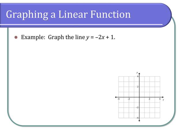 2.4 Linear Functions | PDF