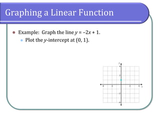 2.4 Linear Functions | PDF