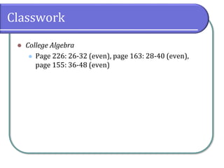 2.4 Linear Functions | PDF