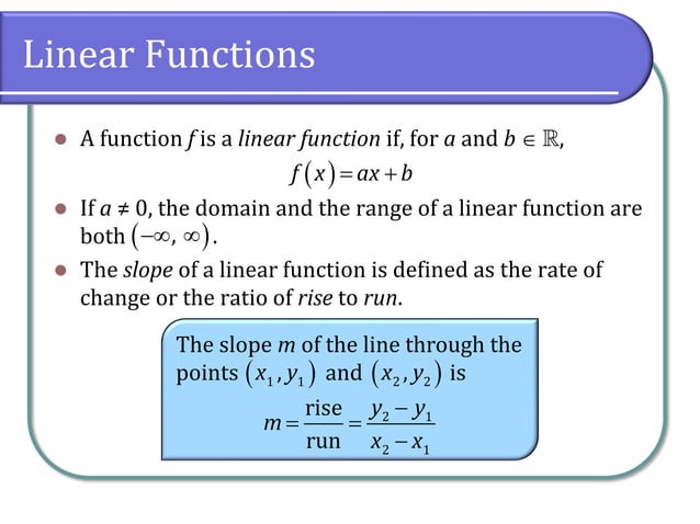 2 4 Linear Functions Pdf
