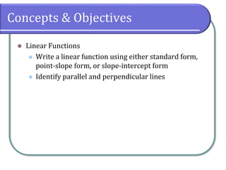 2.5 Equations of Lines | PDF