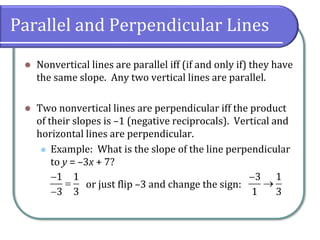 2.5 Equations of Lines | PDF