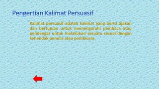 2. teks pidato persuasif | PPTX