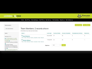 Learning Pool Live 2019 - Customer Success - Worcester City Council | PPT