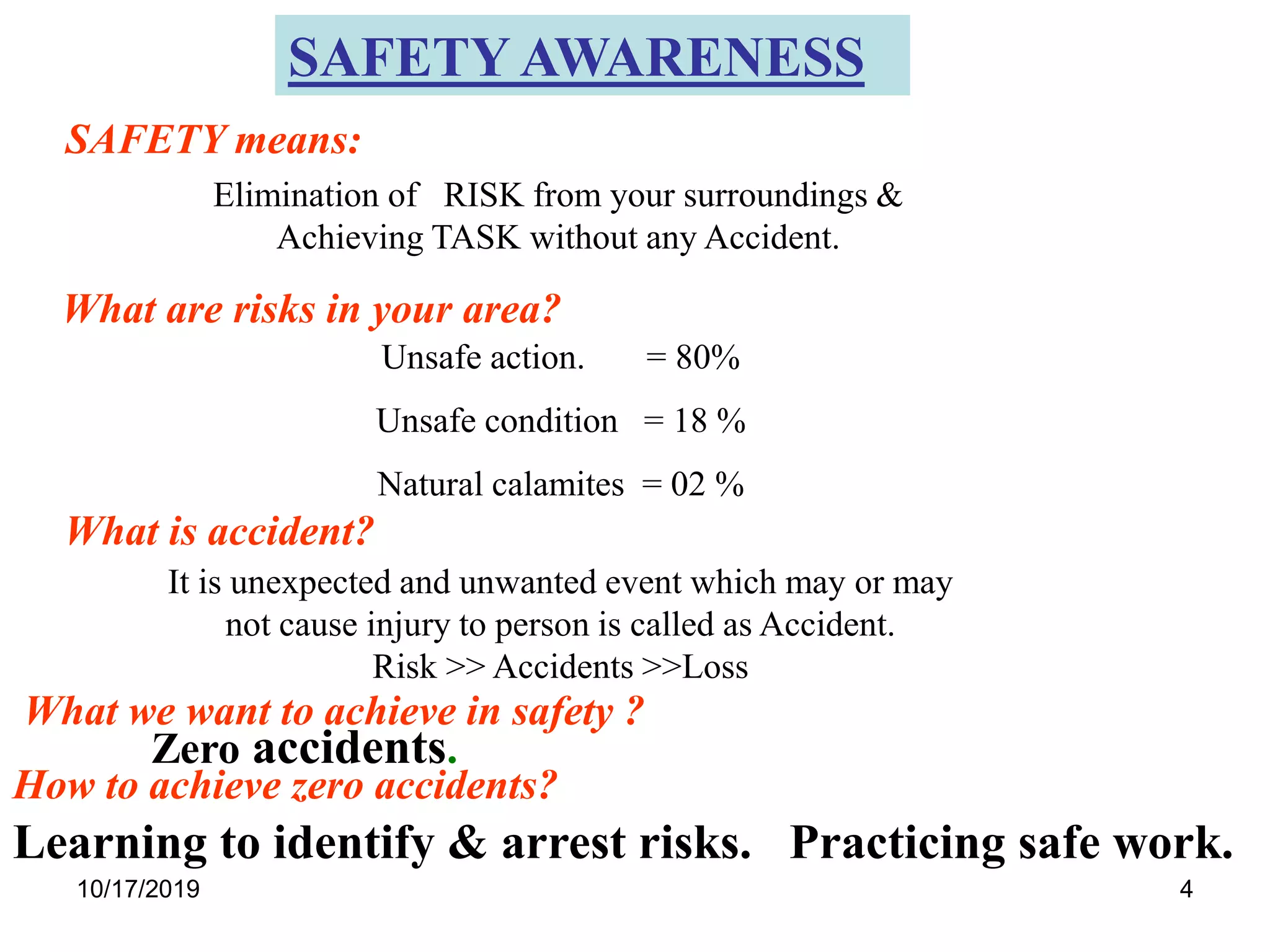 safety training | PPT