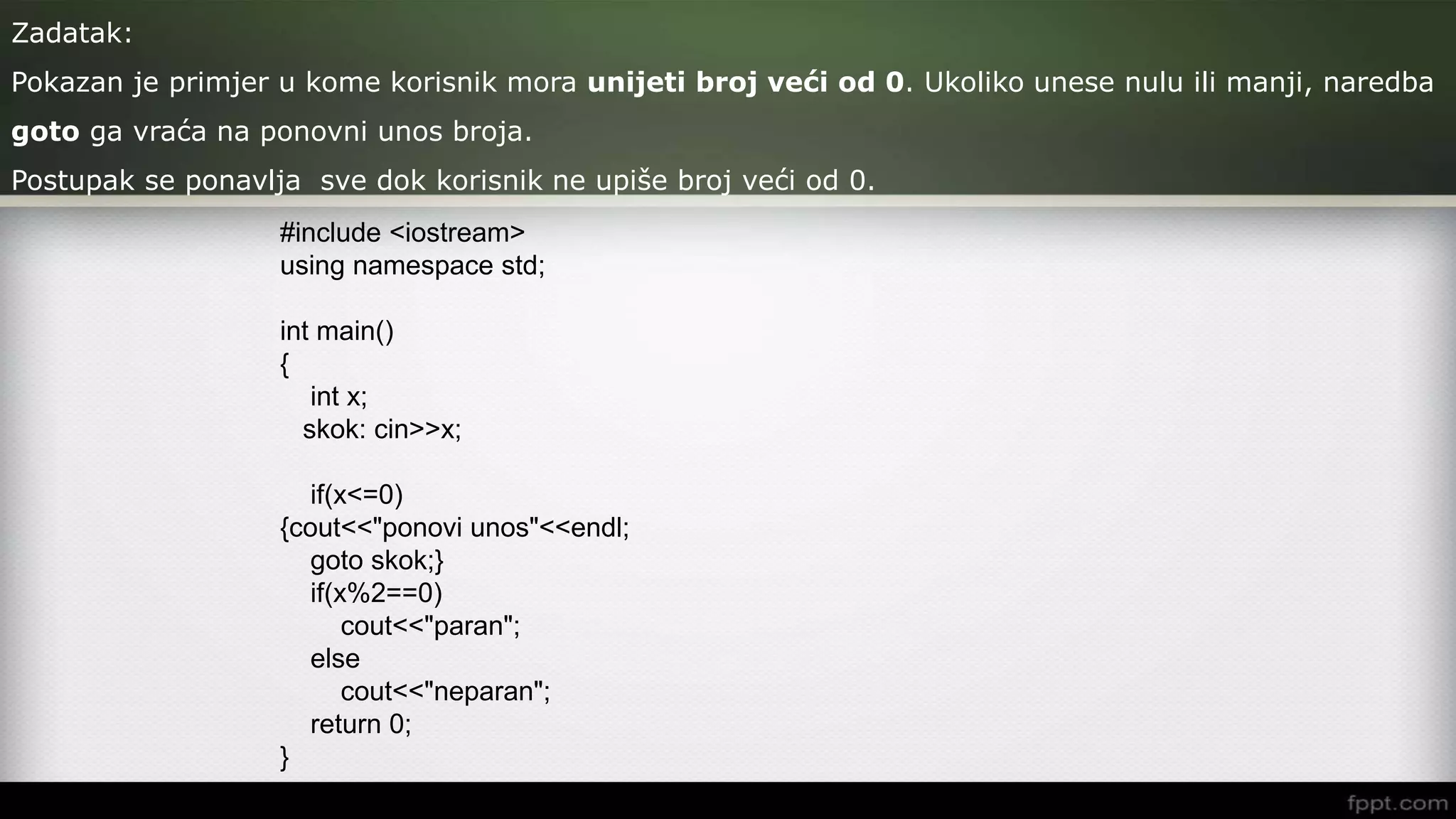 2. razgranate ii dio | PPTX