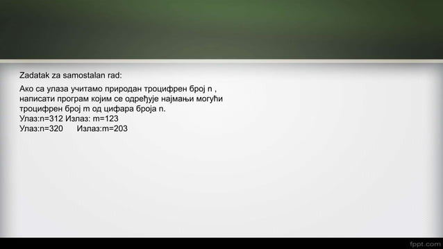 2. razgranate ii dio | PPT