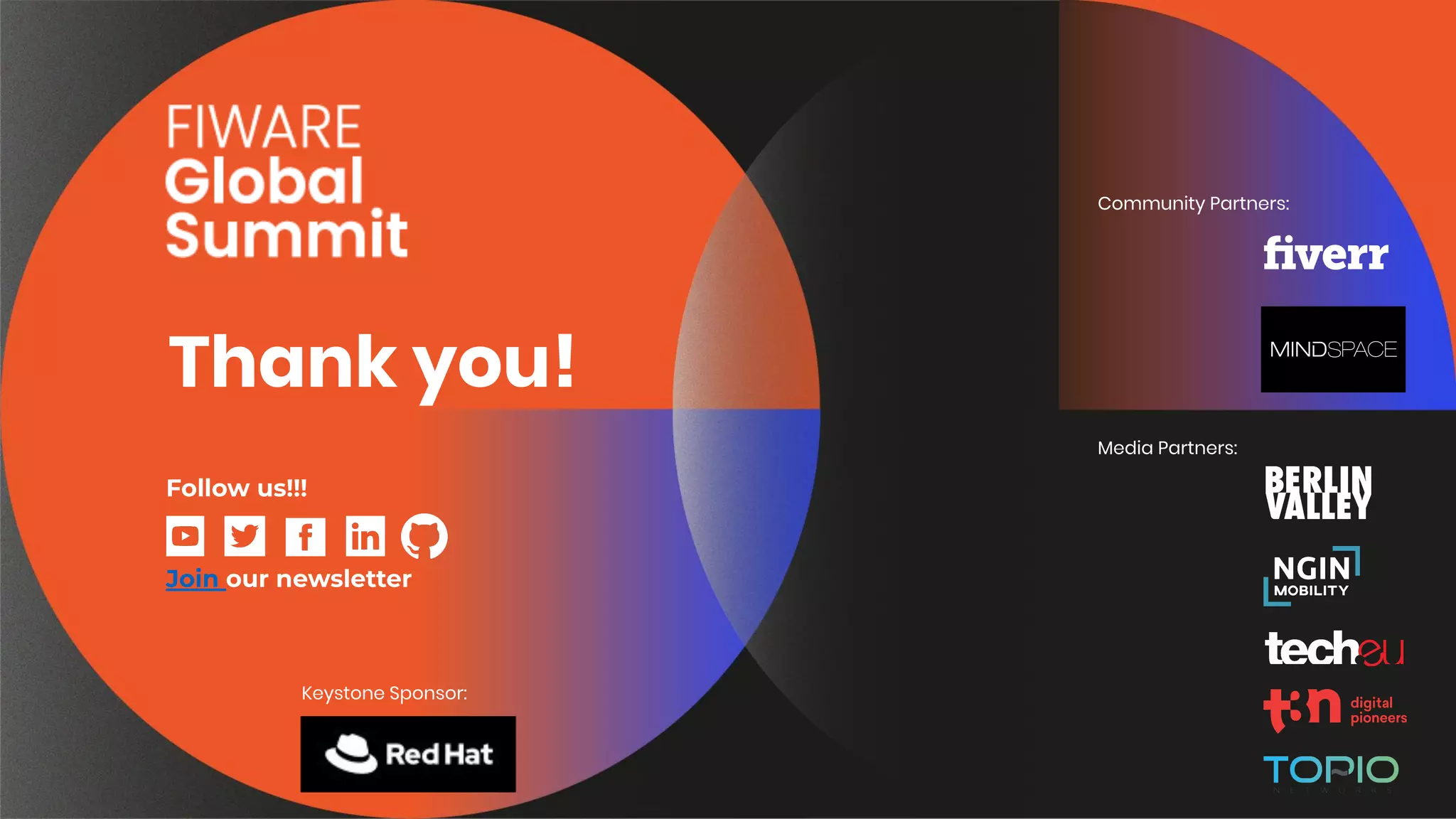 FIWARE Global Summit - Scale Up for a Real Smart Future | PPT