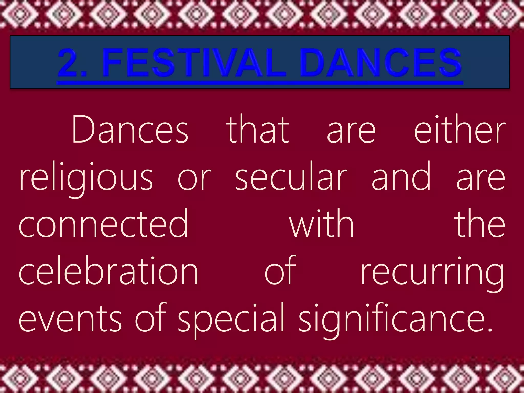 Different Types of Philippine Folk Dances | PPTX